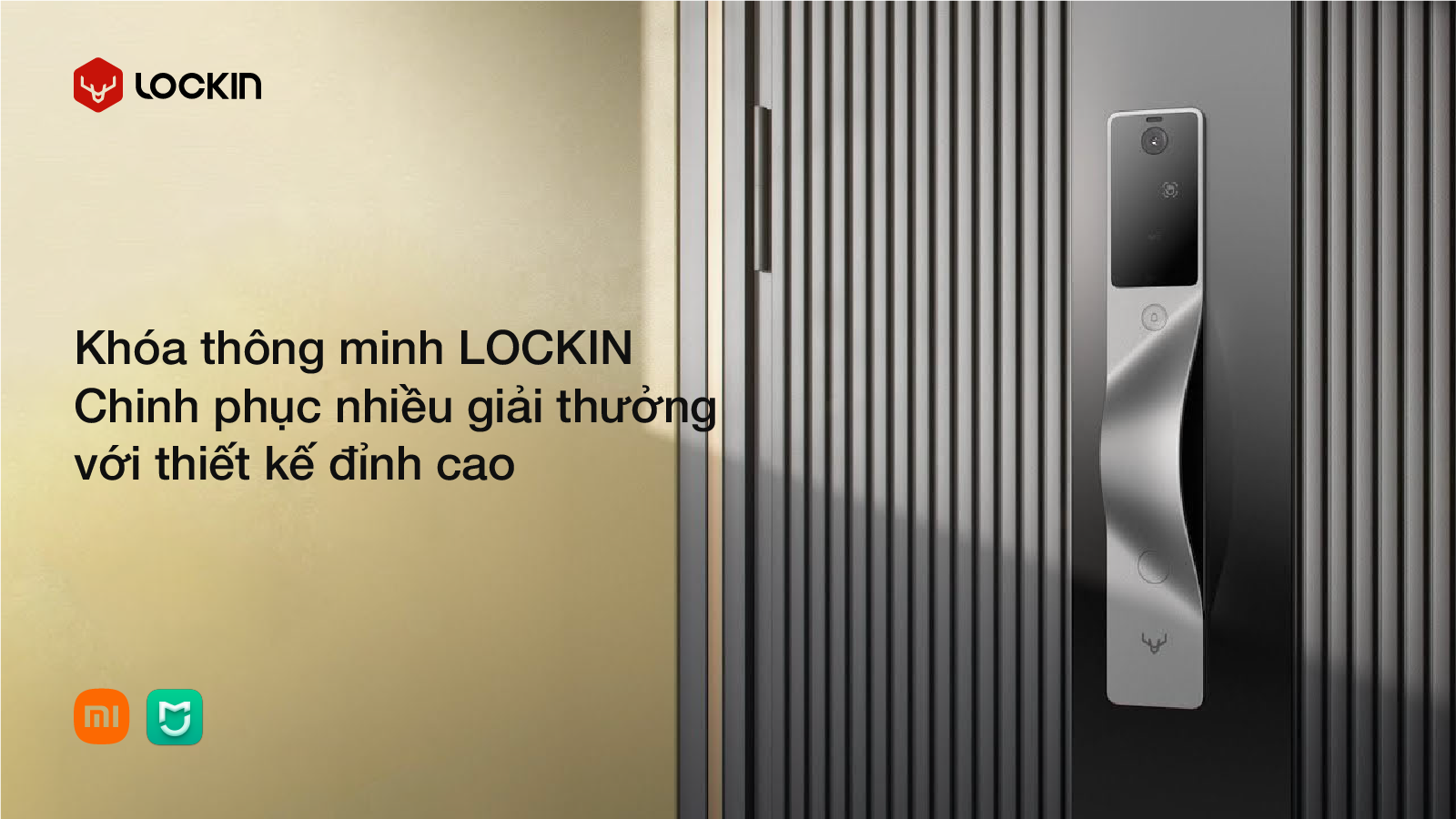 Khóa thông minh Lockin - Chinh phục nhiều giải thưởng với thiết kế đỉnh ...